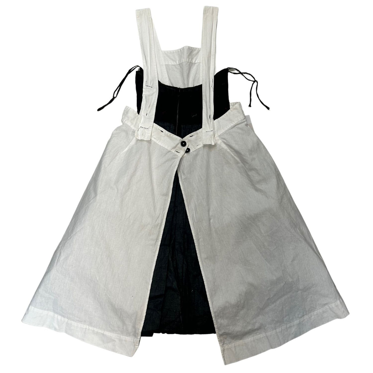 Deconstructed Victorian Pinafor Apron Dress – Herbie Mensah VINTAGE London